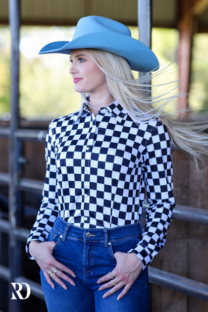 FINISH LINE PERFORMANCE RODEO SHIRT – Ranch Dress'n