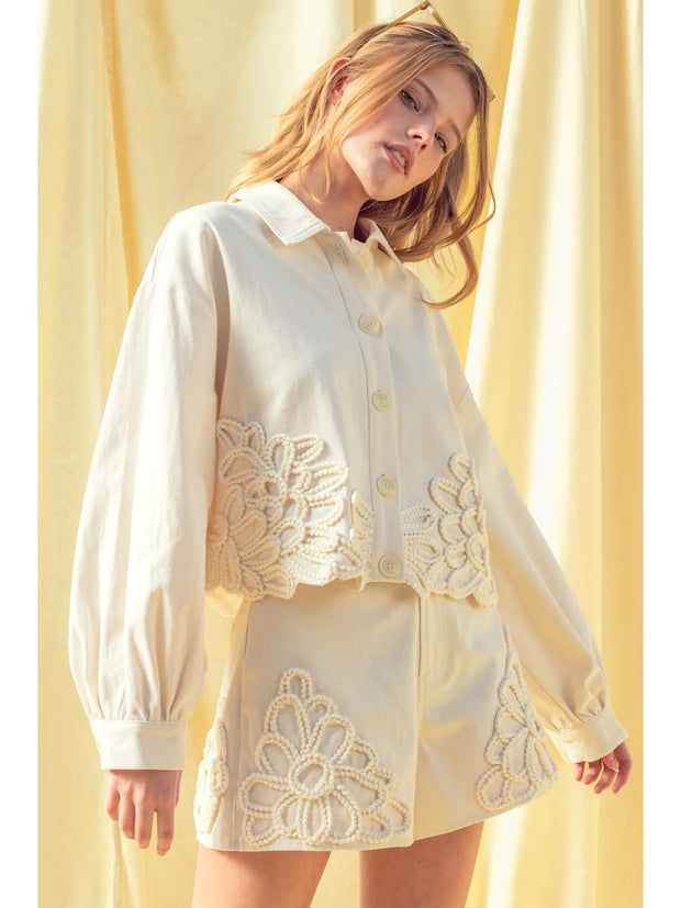FINLEY FLORAL CROPPED | JACKET – Ranch Dress'n
