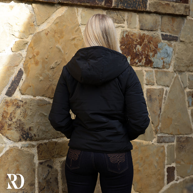 RD CLOUDLINE FLEECE JACKET - BLACK – Ranch Dress'n